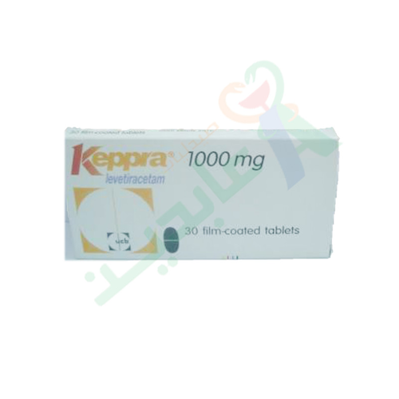 KEPPRA 1000 MG 30 TABLET-- | Abdin Pharmacies